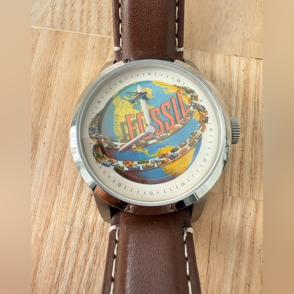Fossil | Accessories | Fossil Mens 3th Anniversary Stainless Steel ...
